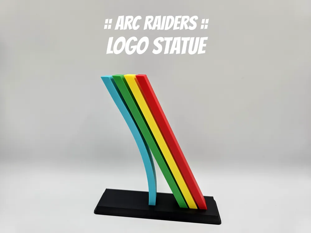 Arc Raiders - Logo Statue - Free 3D Print Model - MakerWorld