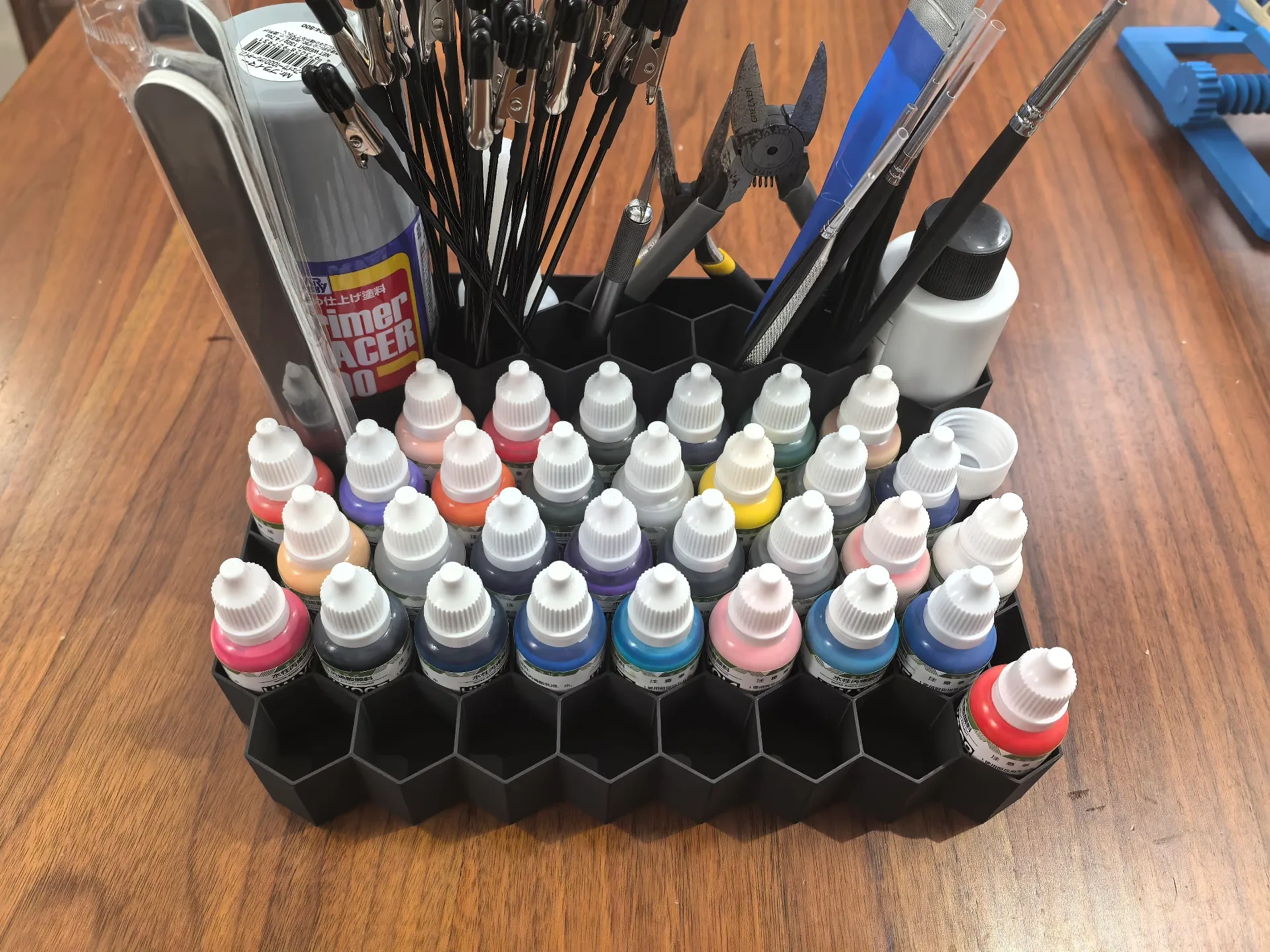 Paint and Tool Desktop Organizer by user_3922373287 - MakerWorld