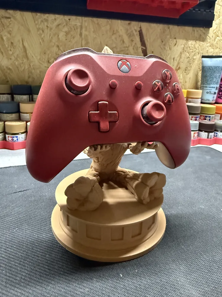 Baby Groot Gamepad Holder 2 Remixed by Hammelwade MakerWorld: Download ...