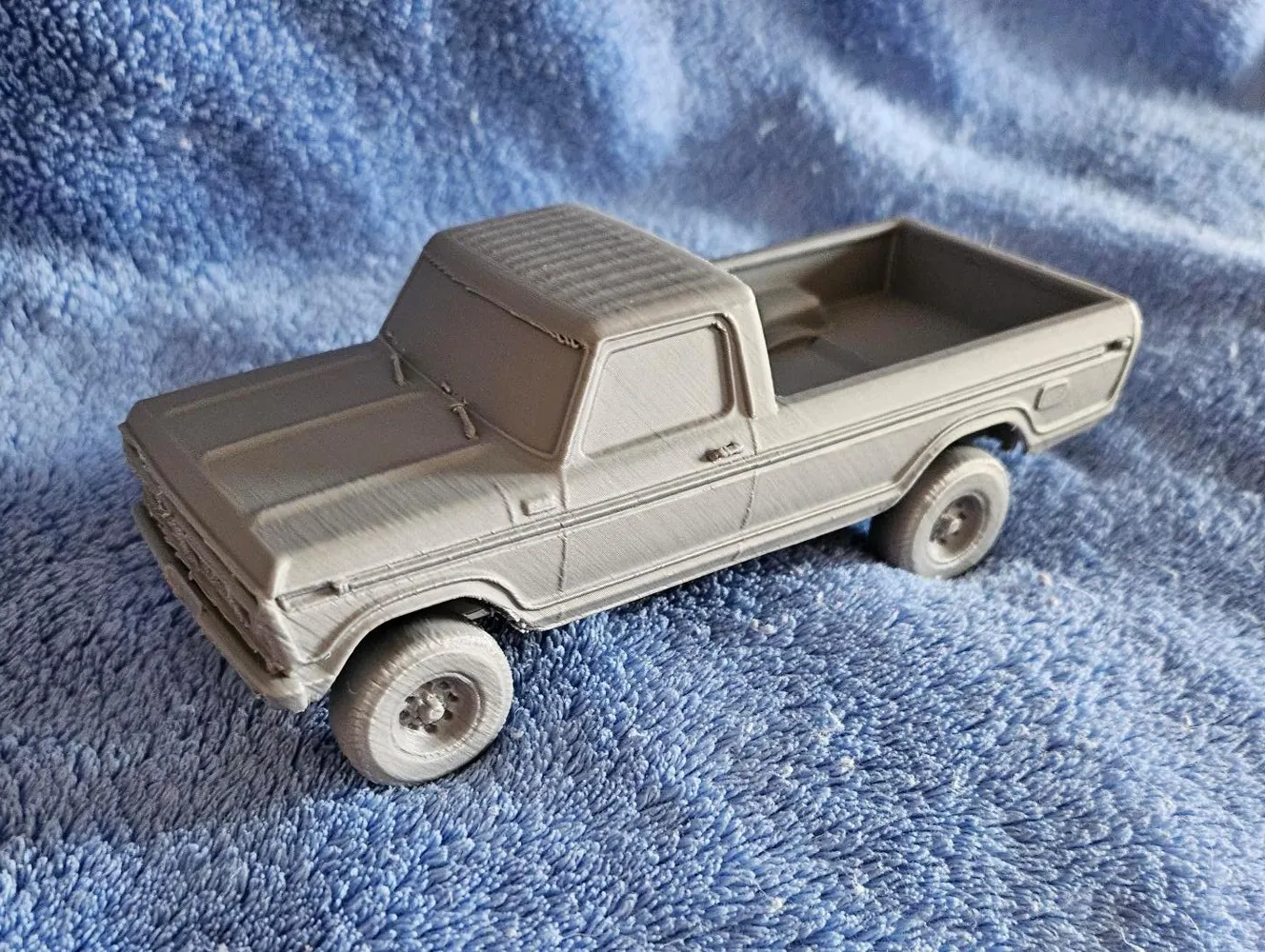 1977 Ford F250 Pickup Truck - Free 3D Print Model - MakerWorld
