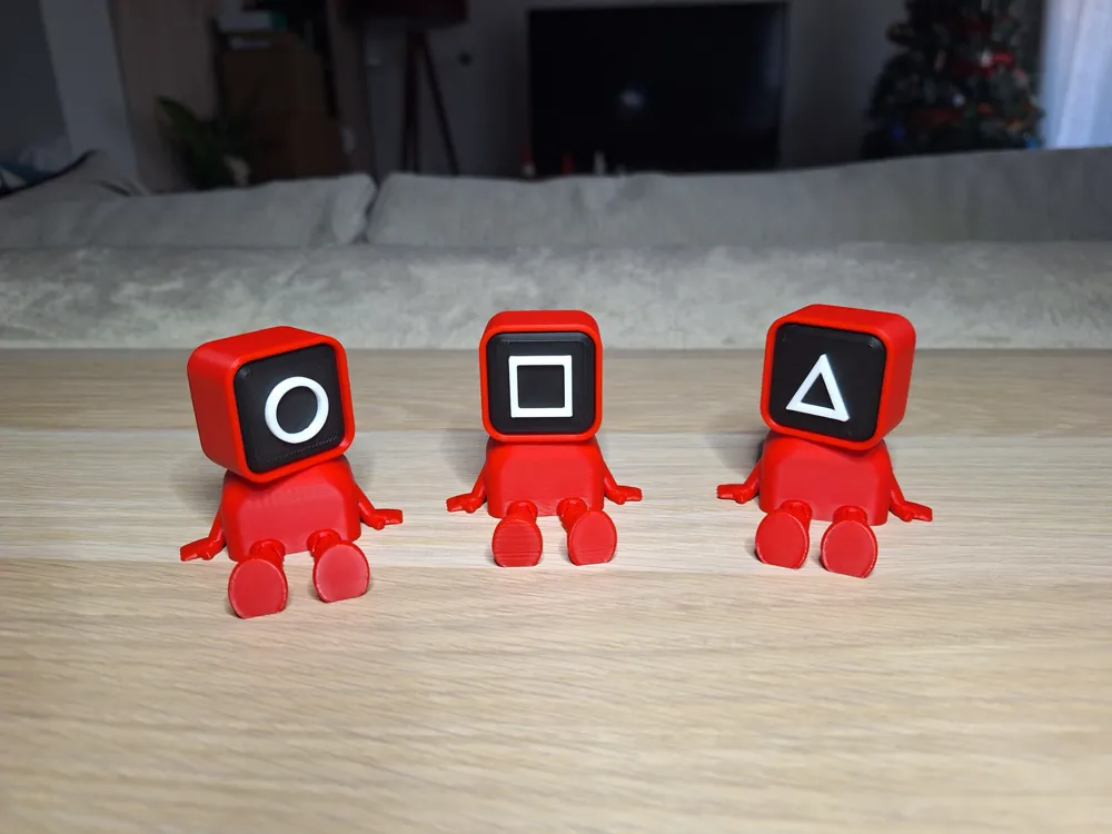 Articulated Squid Game - Triangle by Fil&Form3D - MakerWorld