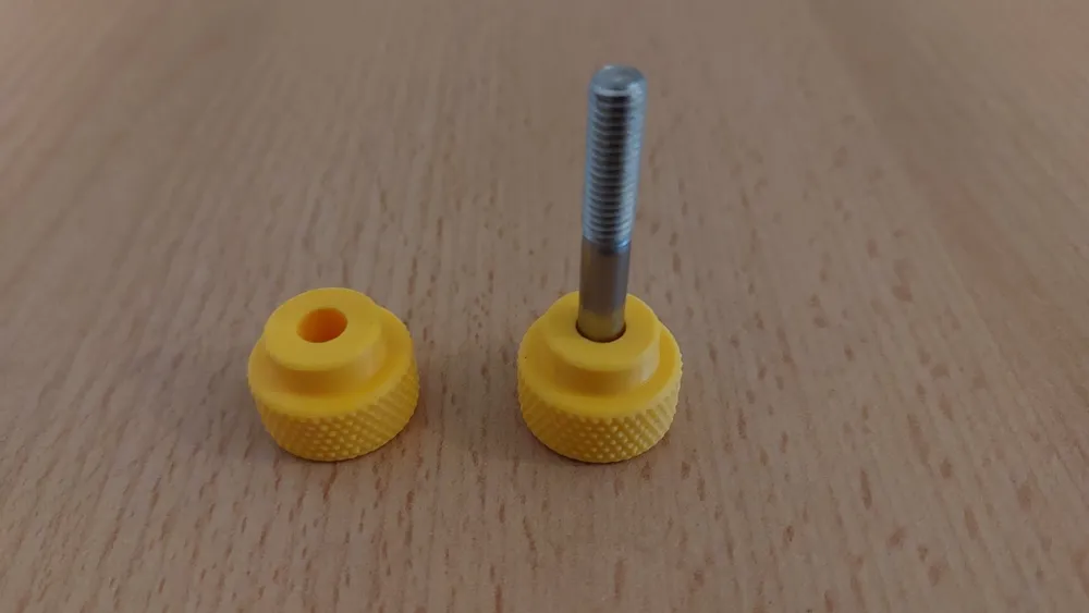 Knurled screw / nut M6 - Free 3D Print Model - MakerWorld