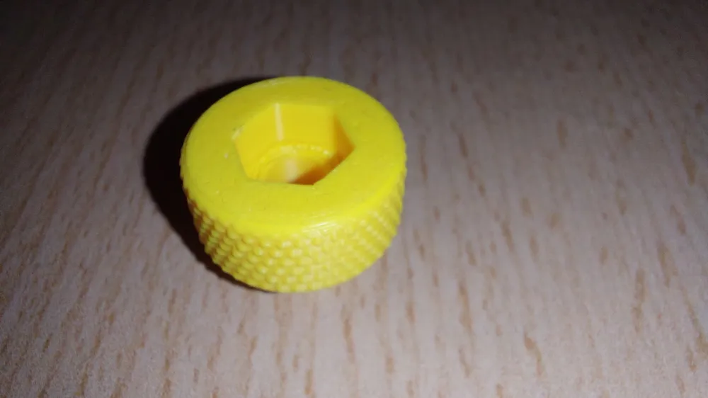 Knurled screw / nut M6 - Free 3D Print Model - MakerWorld