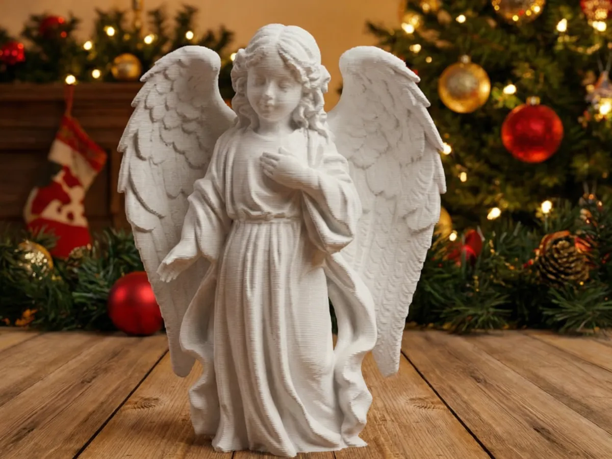 Angel Girl Christmas Decor by OnlyPrints MakerWorld: Download Free 3D ...