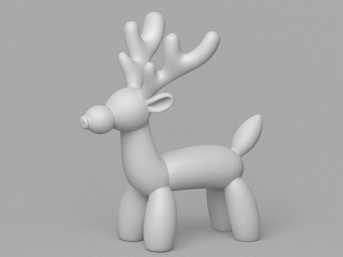 mini baloon reindeer by František MakerWorld: Download Free 3D Models