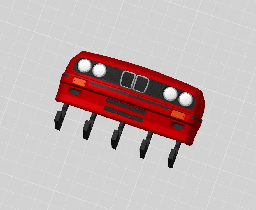 BMW E30 M3 Key Hanger/Silhouette/Decoration - Free 3D Print Model ...