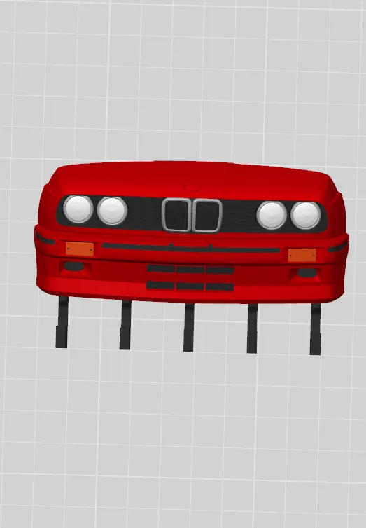 BMW E30 M3 Key Hanger/Silhouette/Decoration - Free 3D Print Model ...