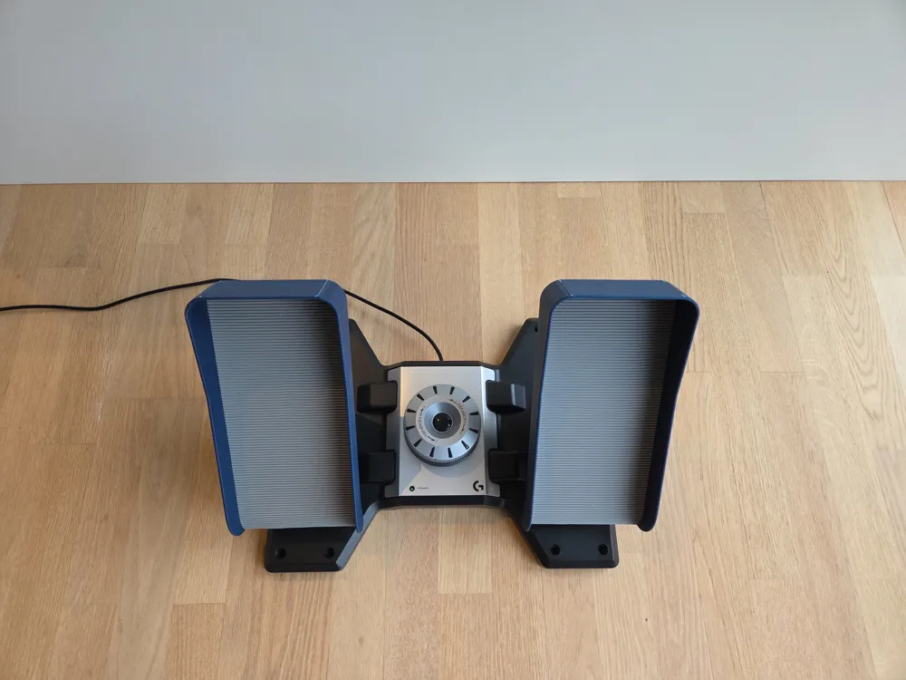 A320 Rudder Pedal Mod for Logitech/Saitek - Free 3D Print Model ...