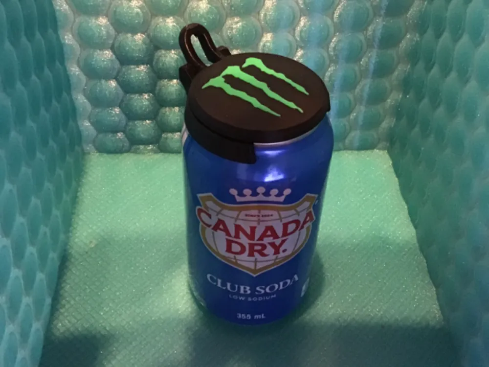 Can Cover Monster Energy - Free 3D Print Model - MakerWorld