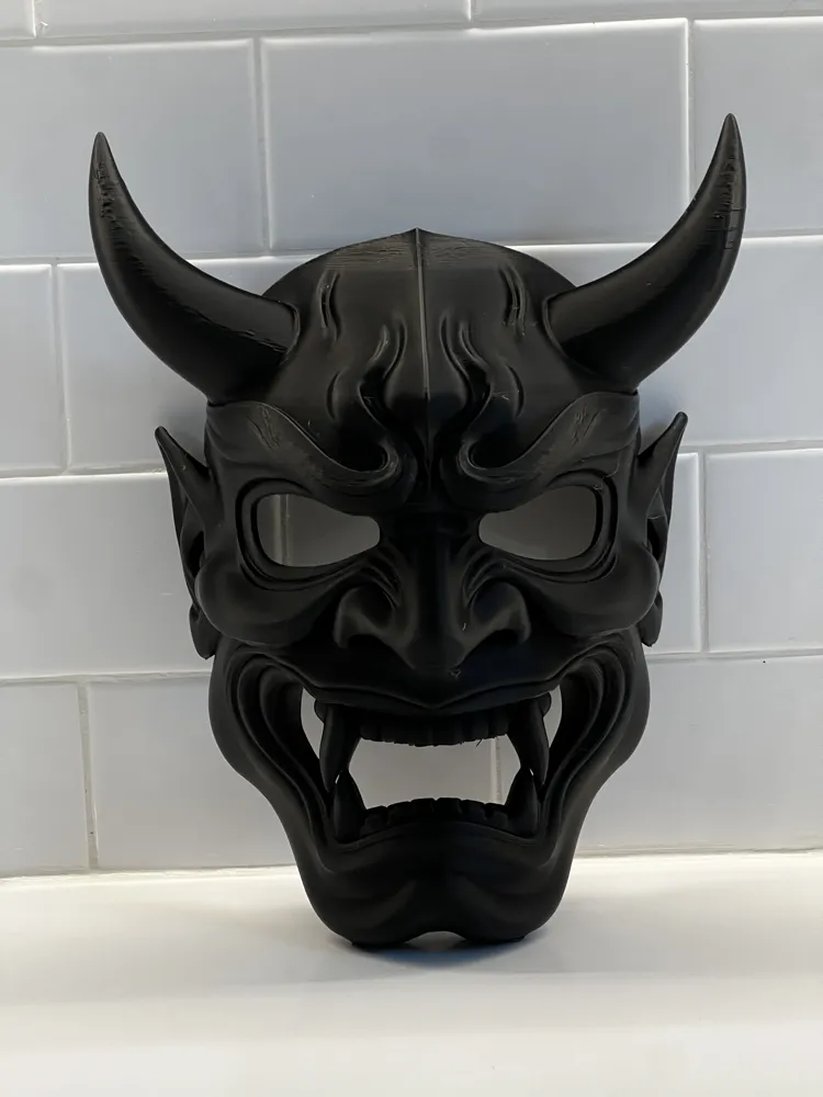 Wearable Mask Collection | Oni Mask (Updated) - Free 3D Print Model ...