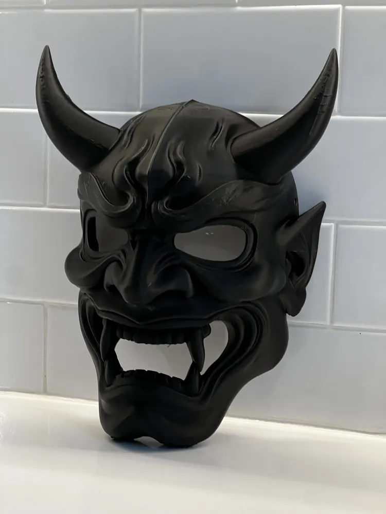 Wearable Mask Collection | Oni Mask (Updated) - Free 3D Print Model ...