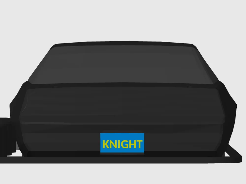 KITT - Knight Rider - Pontiac Firebird Trans Am - Free 3D Print Model ...