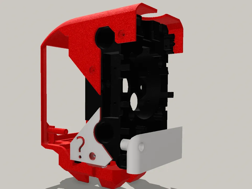 Toolhead Back Cover for P1 P1S bumper - Free 3D Print Model - MakerWorld
