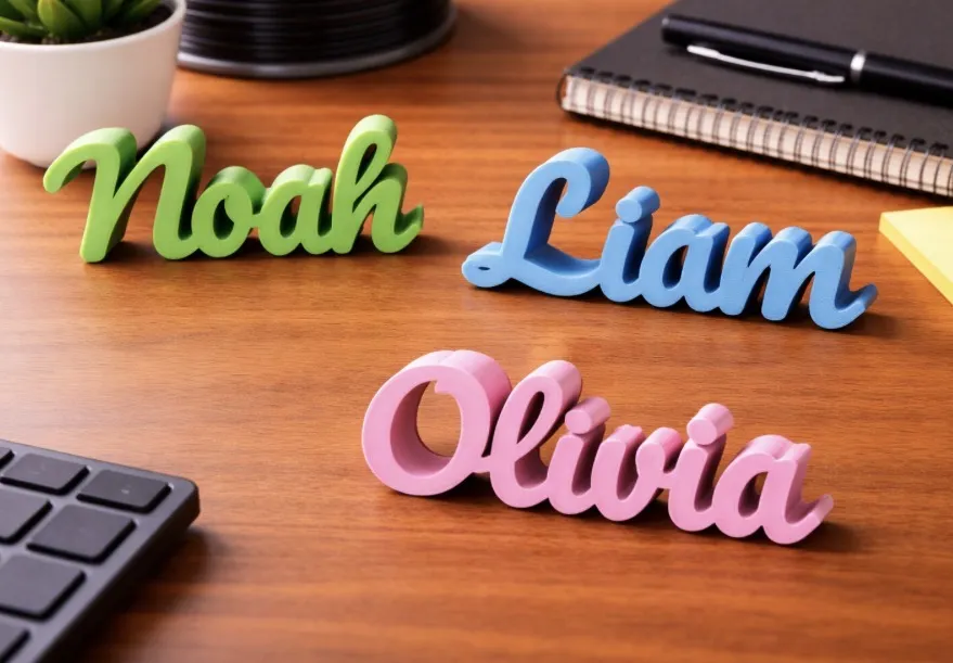 Custom name - Free 3D Print Model - MakerWorld
