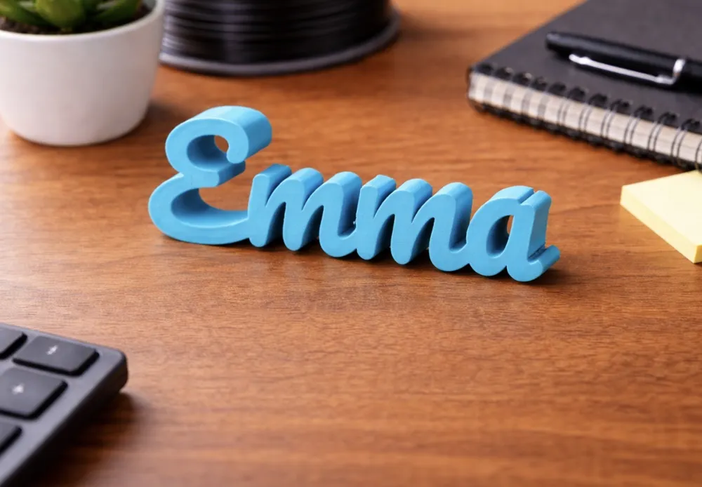 Custom name - Free 3D Print Model - MakerWorld