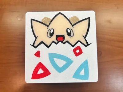 Togepi - Pokemon Character Deck Boxes - Free 3D Print Model - MakerWorld