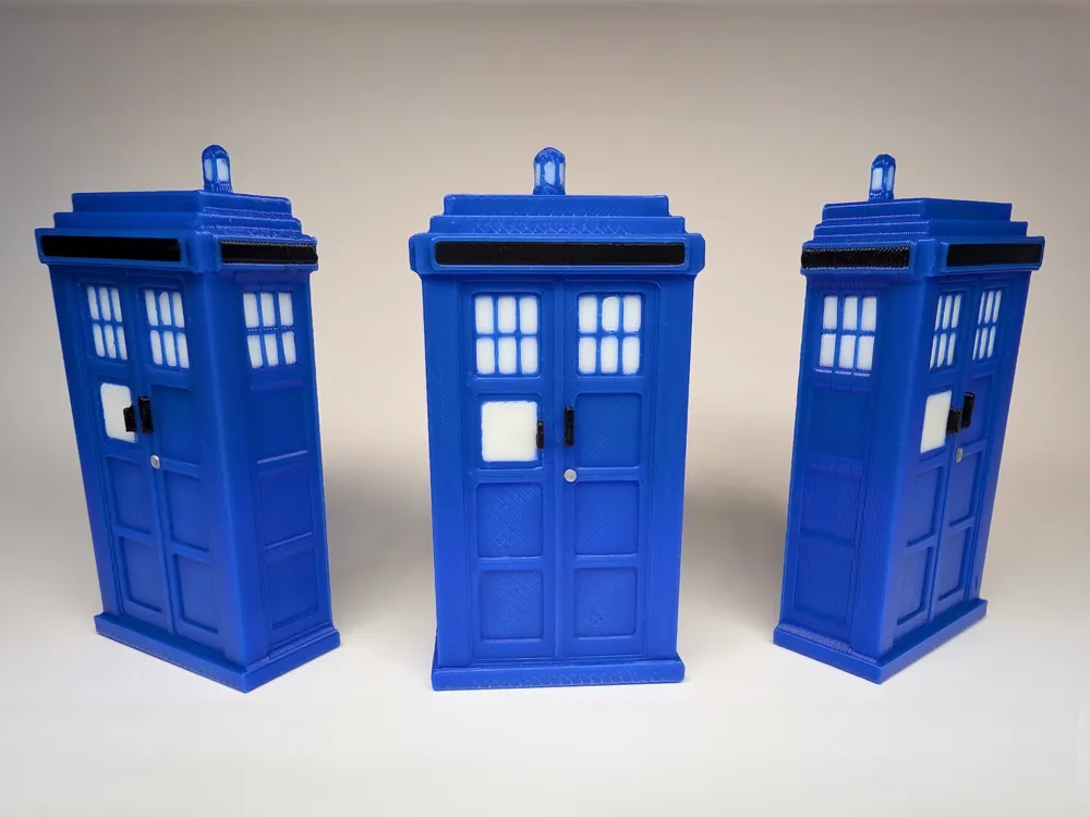 TARDIS Fridge Magnet by ByteSlinger MakerWorld: Download Free 3D Models