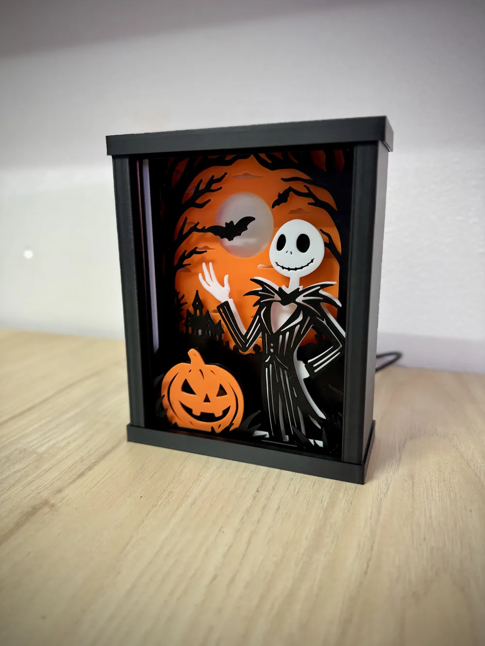 Light box Halloween - Free 3D Print Model - MakerWorld