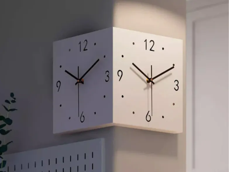 Corner Wall Clock by marcusmxk - MakerWorld