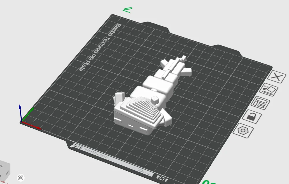 Minecraft-Inspired Christmas Flexi Axolotl - Free 3D Print Model ...
