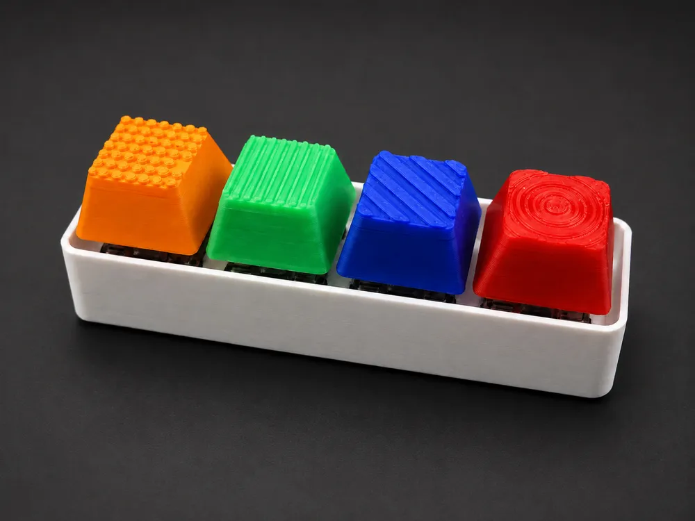 Textured fidget clicker - No texture version! - Free 3D Print Model ...