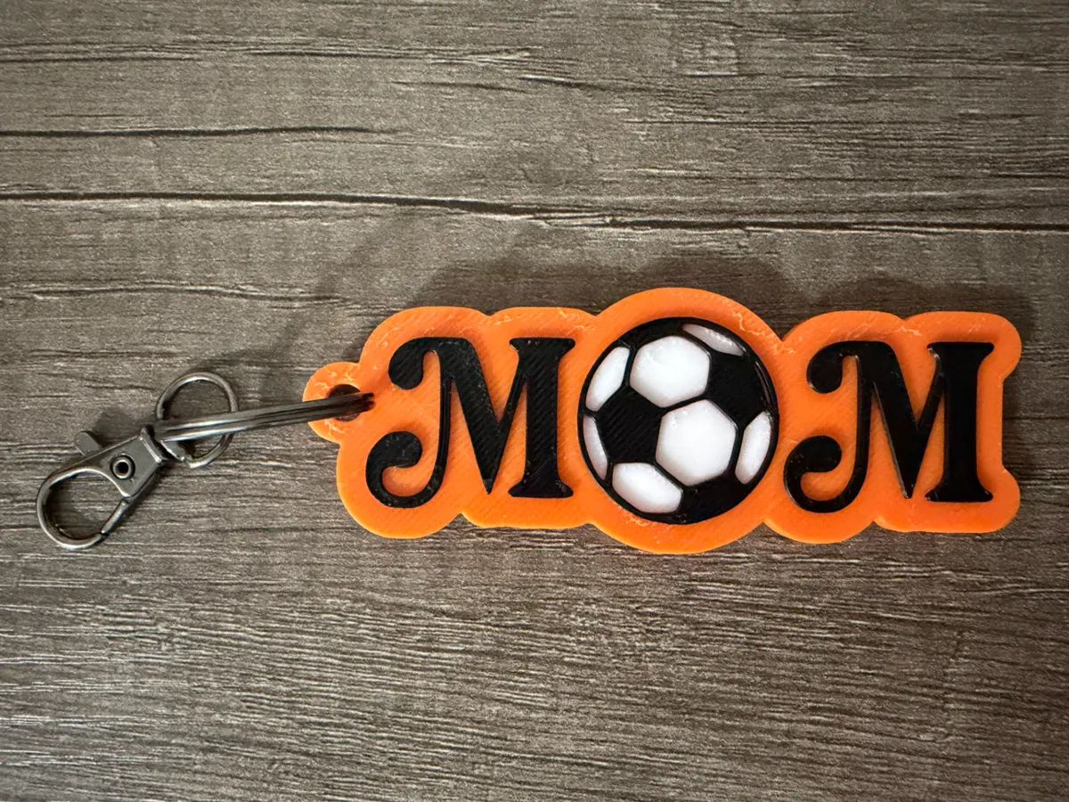 Soccer Mom Keychain - Free 3D Print Model - MakerWorld