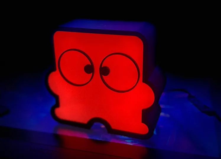 Famicom Disk System ‘Diskun’ Mister Disk Light Box by RCK MakerWorld ...