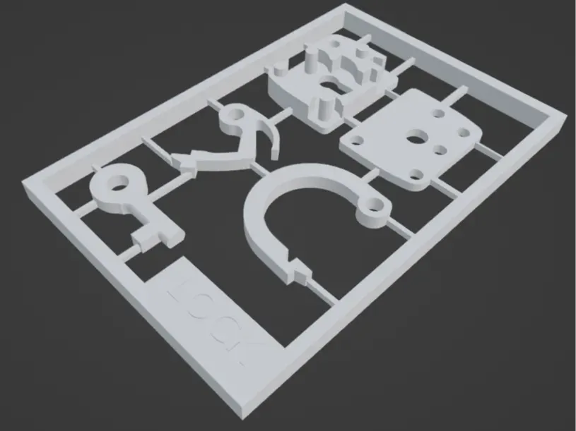 Lock Kit Card - Free 3D Print Model - MakerWorld