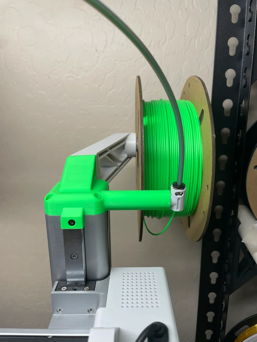 A1 Mini Original Spool Holder Top Mount with PTFE - Free 3D Print Model ...