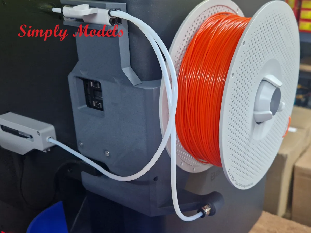 Bambu Lab V2 Side Spool Holder P1P P1S X1 X1C by Simply Models ...