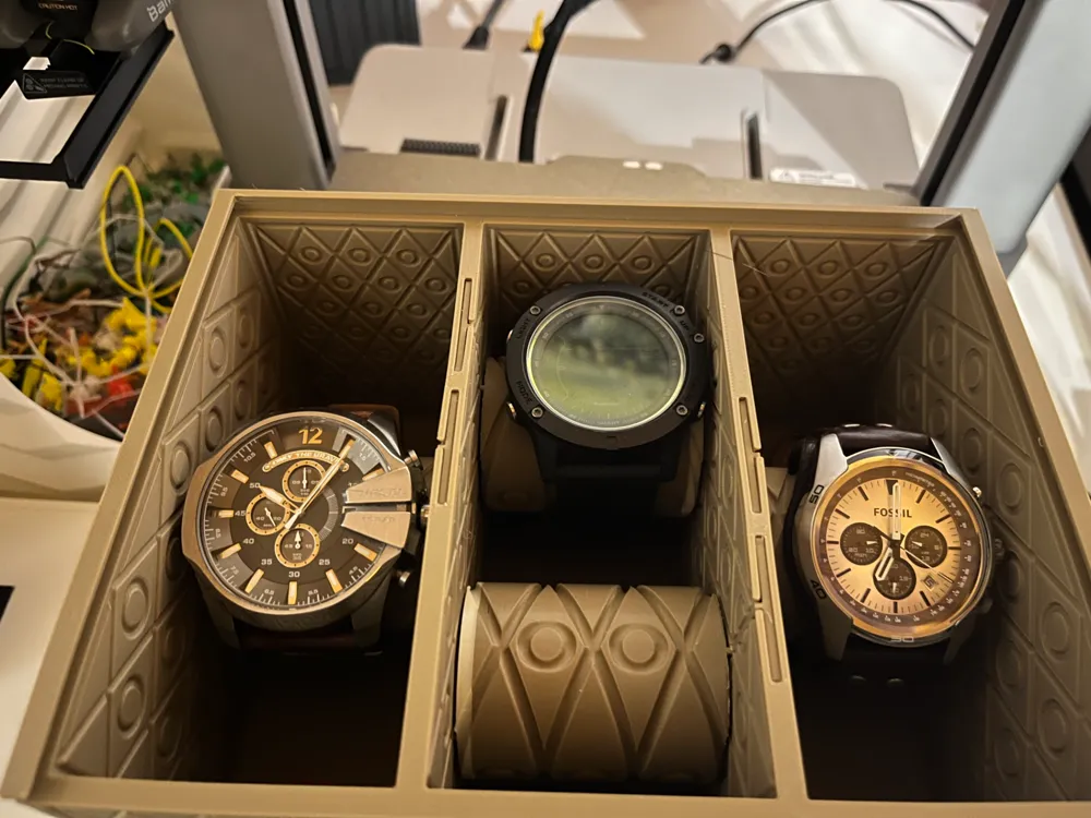 Watch storage box by GM MakerWorld: Download Free 3D Models