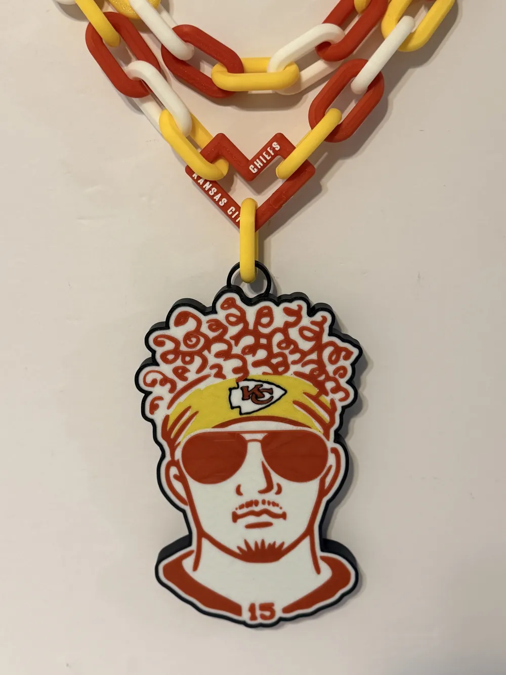 Patrick Mahomes Kansas City Chiefs Hype Chain - Free 3D Print Model ...