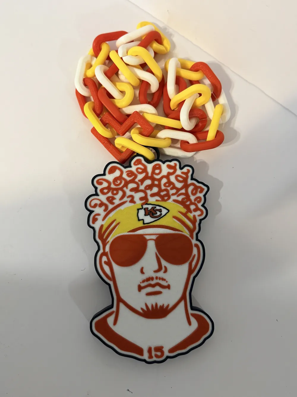 Patrick Mahomes Kansas City Chiefs Hype Chain - Free 3D Print Model ...