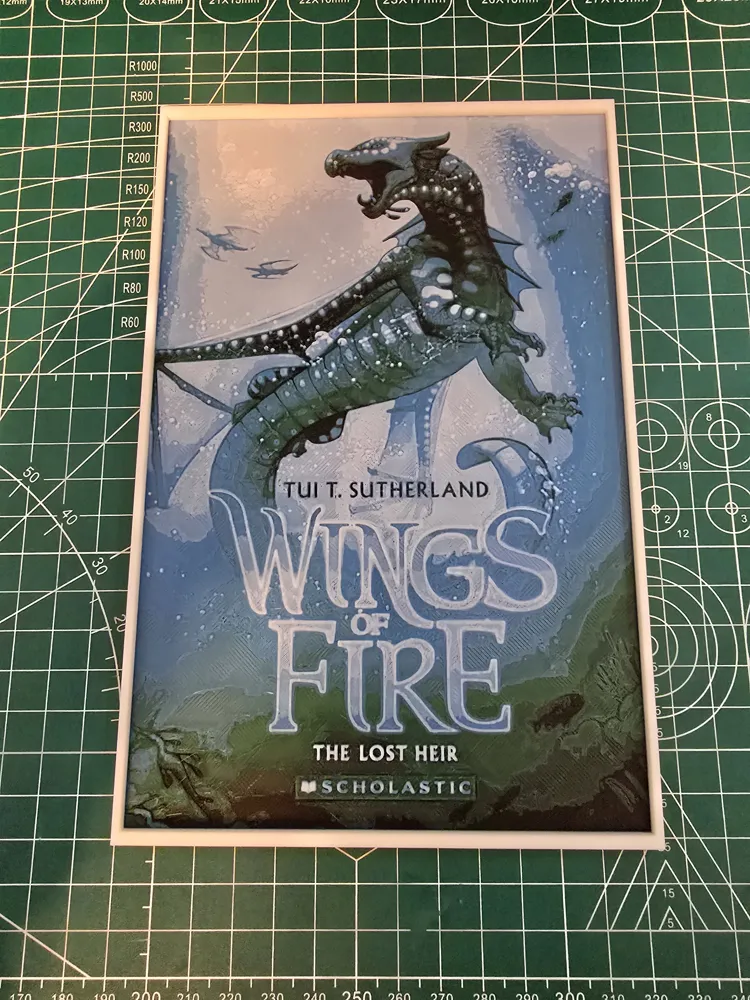 Wings of Fire: The Lost Heir Book Poster Hueforge by Lumpy3D MakerWorld ...