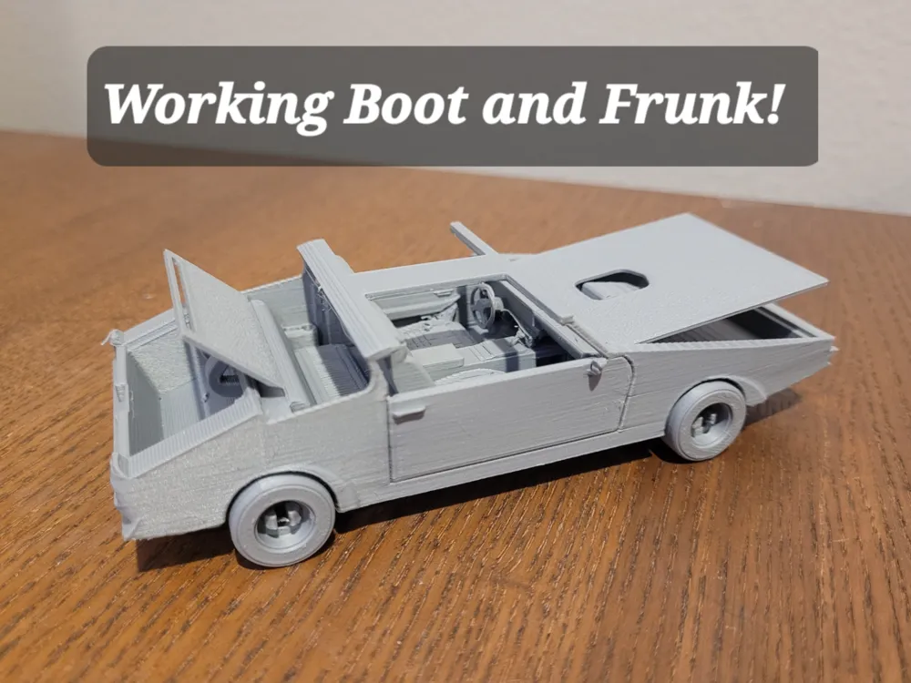 Pontiac Trans Am Model Car by How2Random - MakerWorld