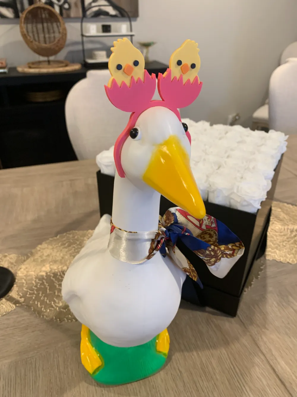 Porch Goose Easter Headband by Andrew Vieck MakerWorld: Download Free ...