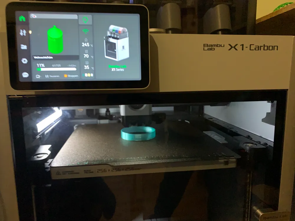 Tube with the inscription Merry Christmas by Martin H. - MakerWorld