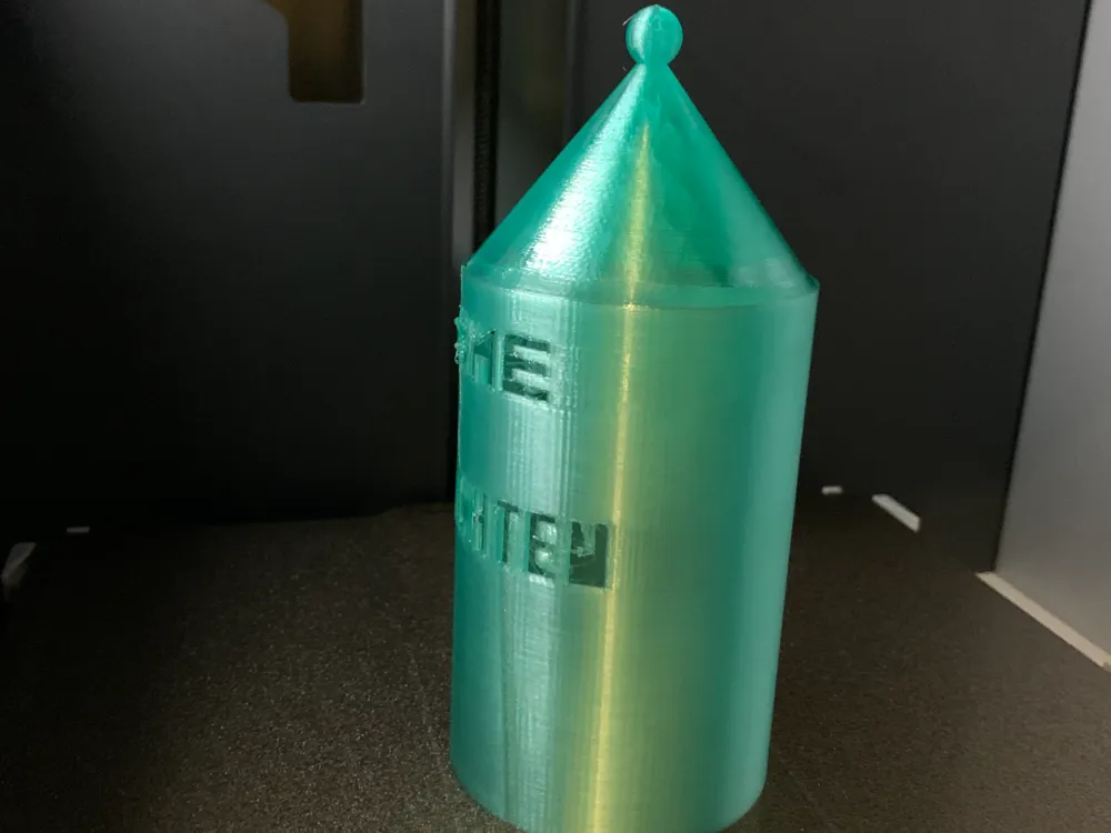 Tube with the inscription Merry Christmas by Martin H. - MakerWorld