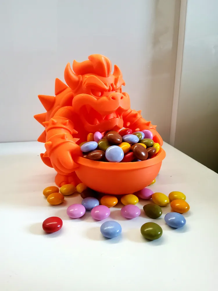 BOWSER GUARDIAN OF CHOCOLATE by NeneBG MakerWorld: Download Free 3D Models