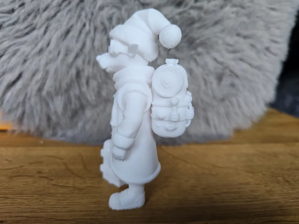 Winter-Explorer Figure – Stylish Christmas Figure - Free 3D Print Model ...