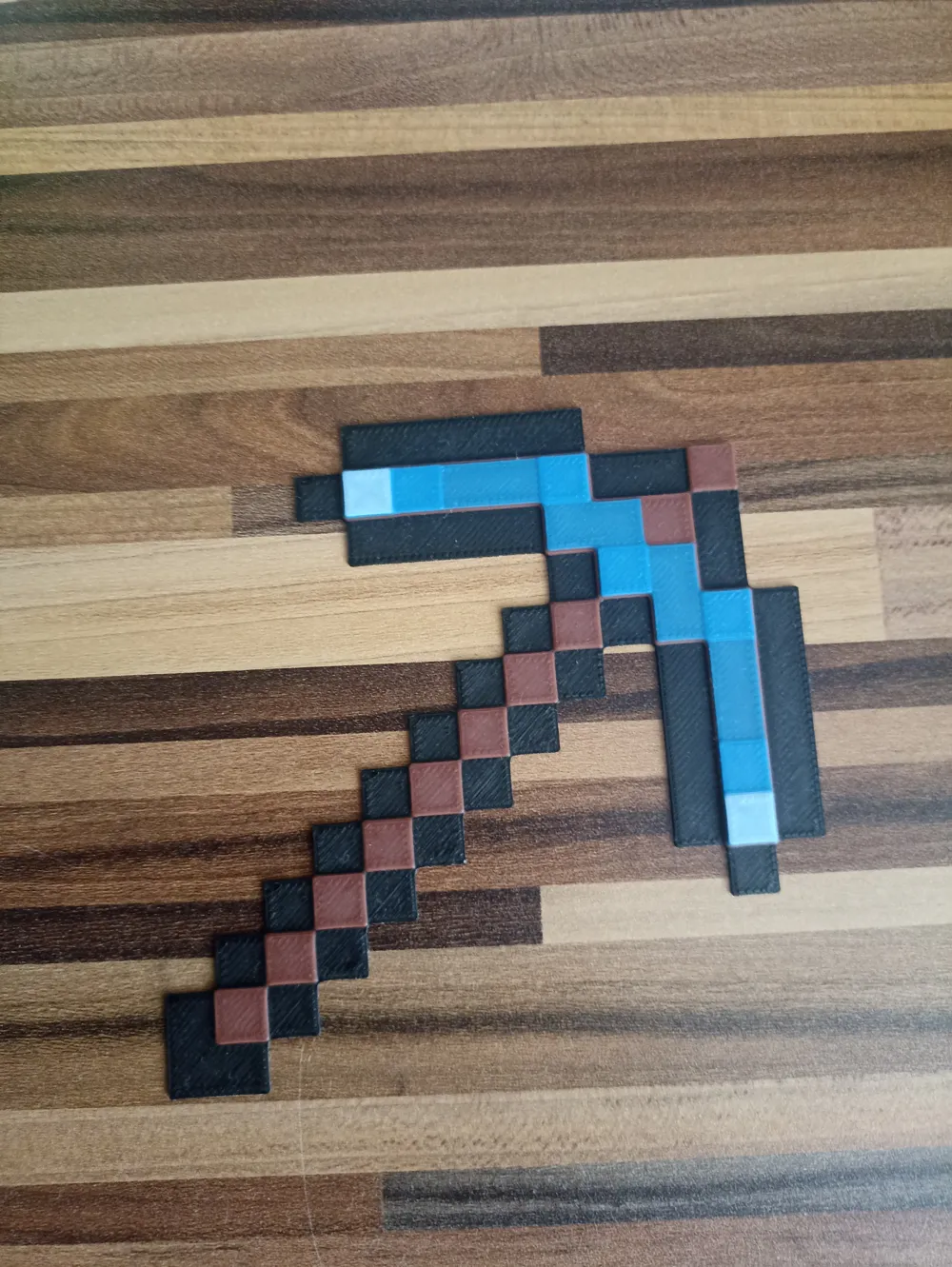 Minecraft pickaxe, 6 g - Free 3D Print Model - MakerWorld