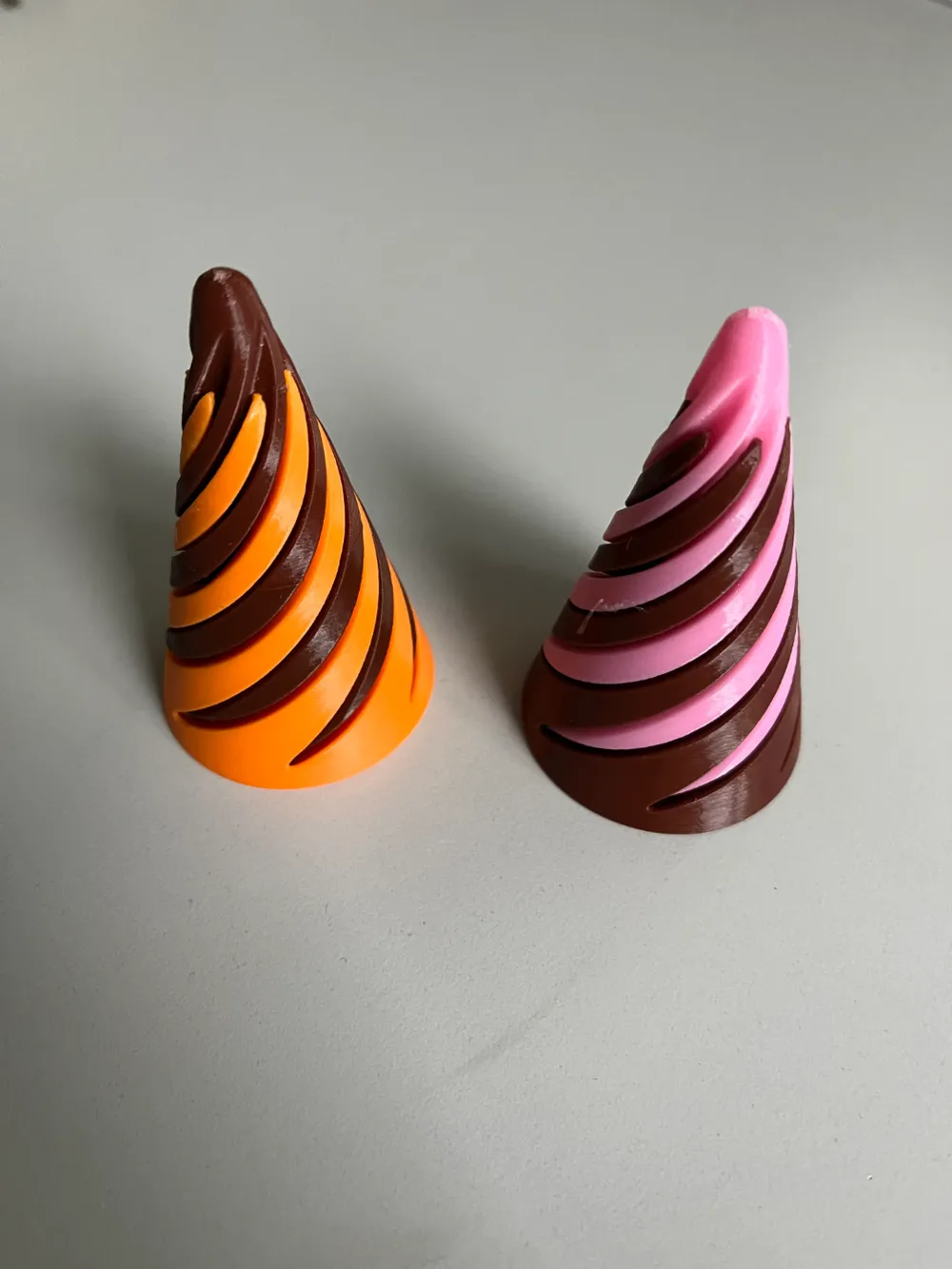 Fidget spiral cone (Small & XLarge Size Cone) Remixed by Mark_The ...