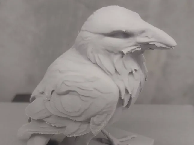 Raven statue by 74kk MakerWorld: Download Free 3D Models