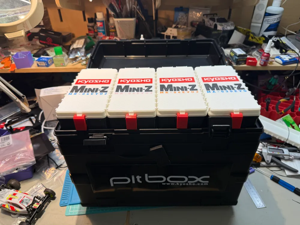 Kyosho Pit Box Mini-Z insert Remixed by ashsav MakerWorld: Download ...