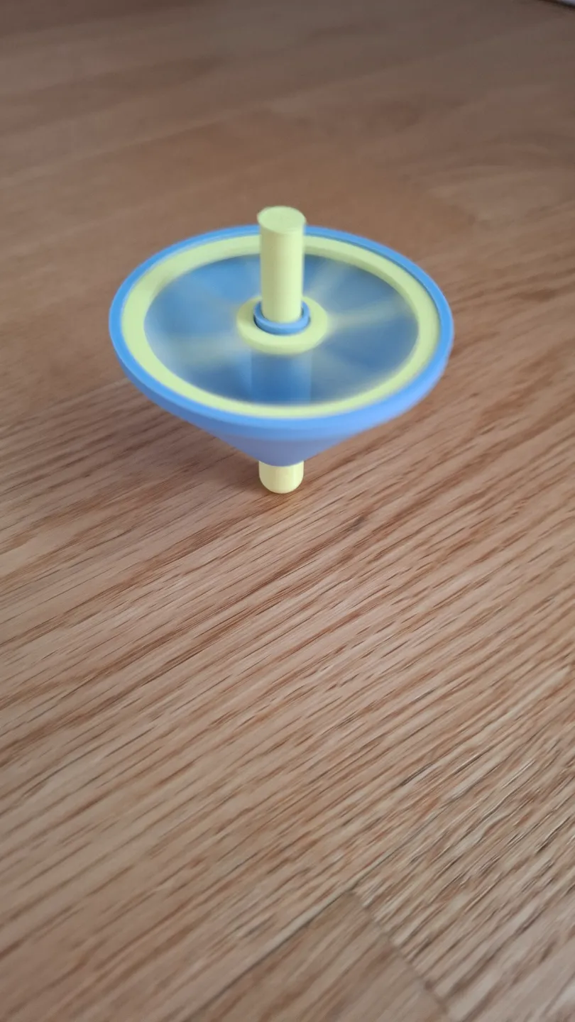 Patterned Spinning Top by 3dagon - MakerWorld