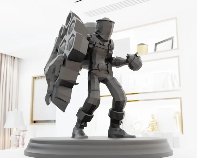 Singed Low Poly Collection - League of Legends - Free 3D Print Model ...