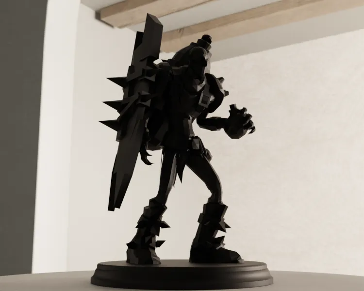 Singed Low Poly Collection - League of Legends - Free 3D Print Model ...