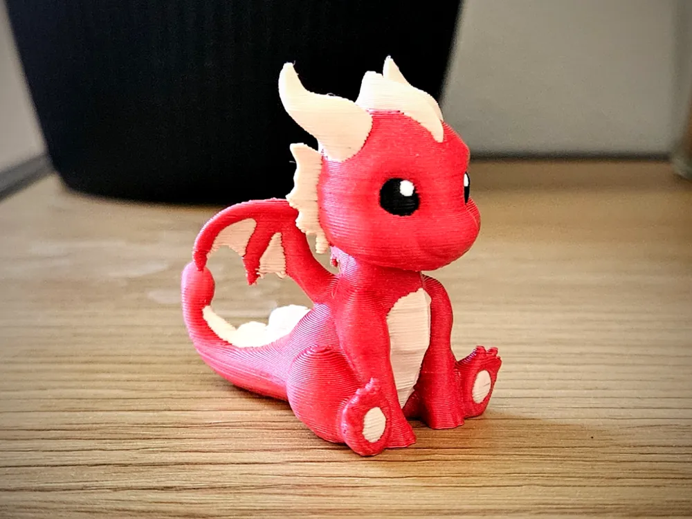 Cute Little Dragon by sawek MakerWorld: Download Free 3D Models