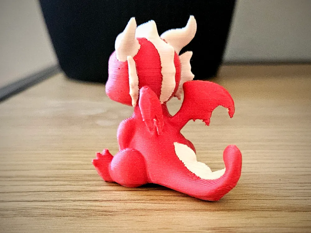 Cute Little Dragon by sawek MakerWorld: Download Free 3D Models