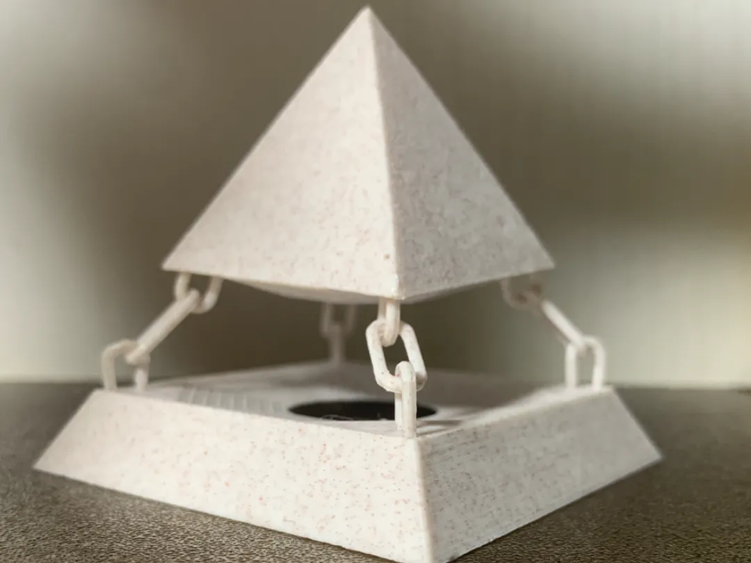 Mini Floating Pyramid (Magnet) - Free 3D Print Model - MakerWorld